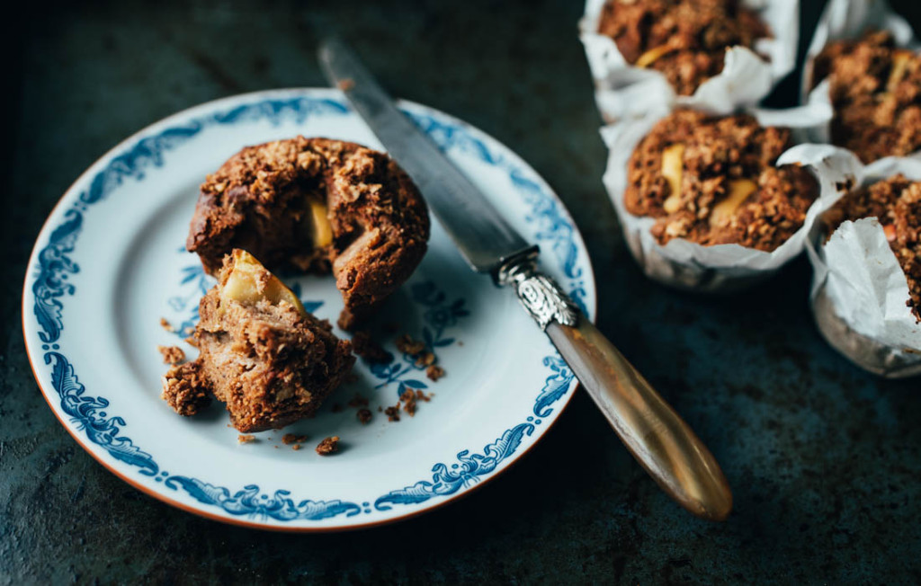 CANNELINI BEAN MUFFINS W. CINNAMON AND APPLE - Good Eatings