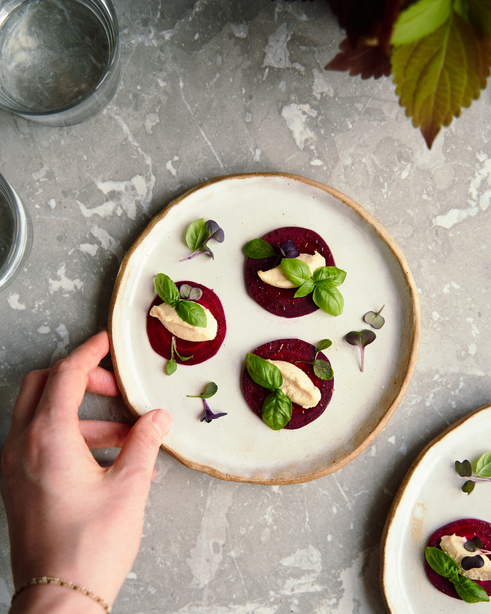 Marinated Beetroot with Cheesy Cashew Cream - Good Eatings