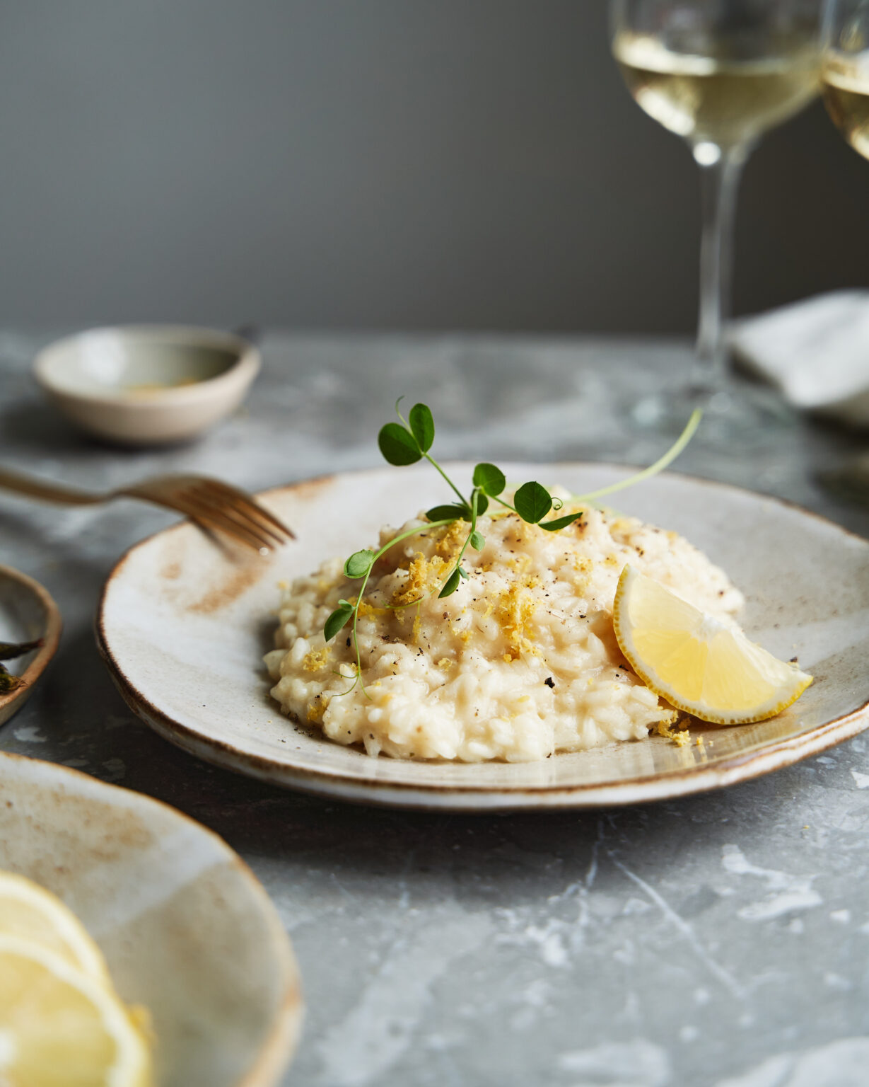 Creamy and Fresh Lemon Risotto - Good Eatings