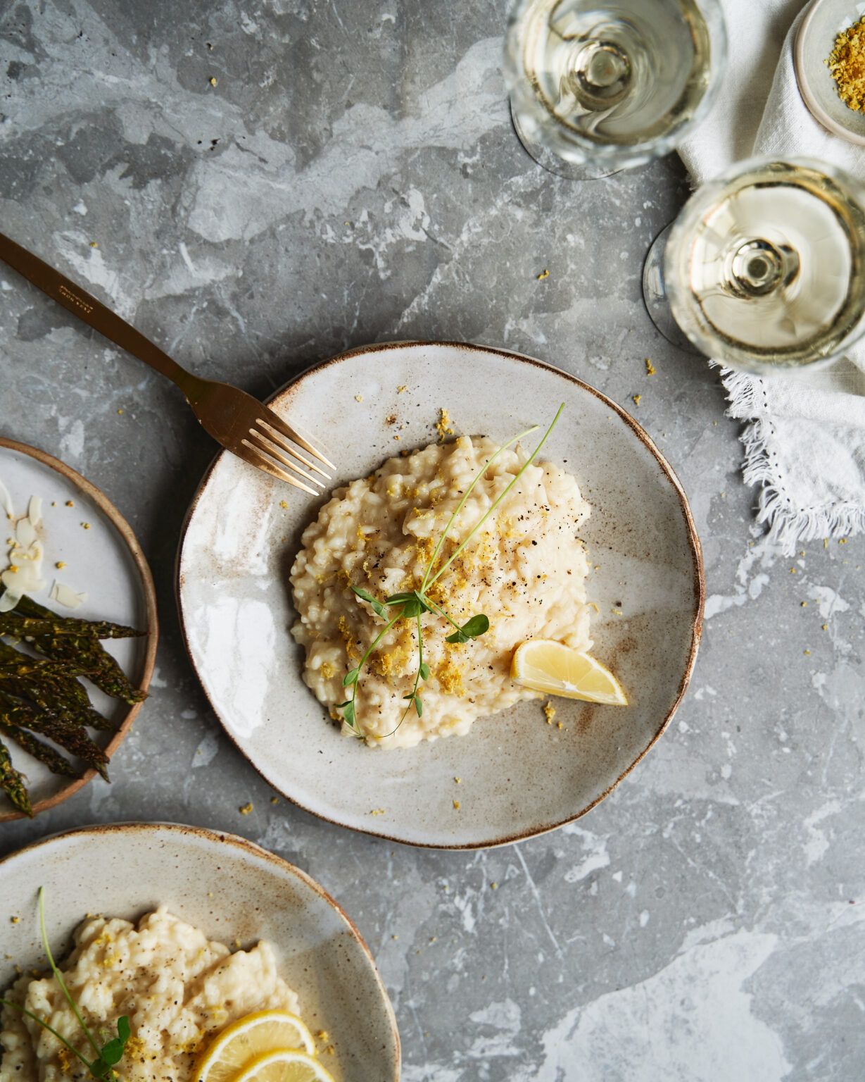 Creamy and Fresh Lemon Risotto - Good Eatings