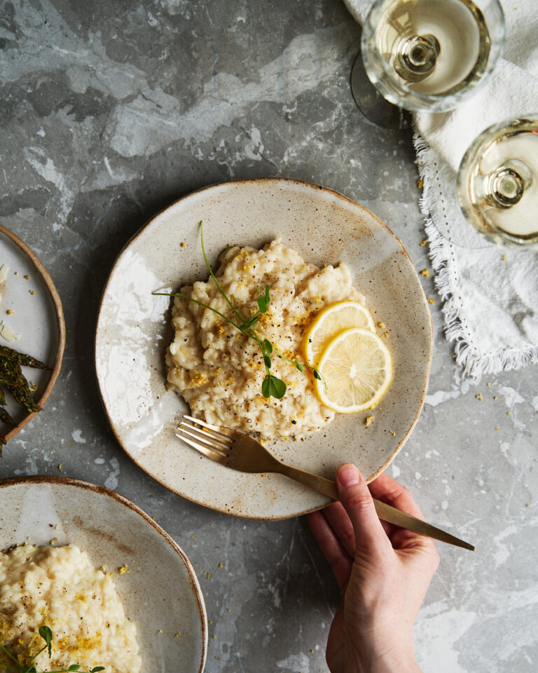 Creamy and Fresh Lemon Risotto - Good Eatings