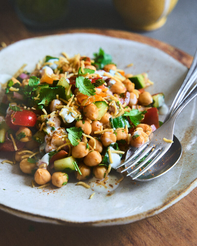Chana Chaat | South Asian Street Food Chickpea Salad - Good Eatings