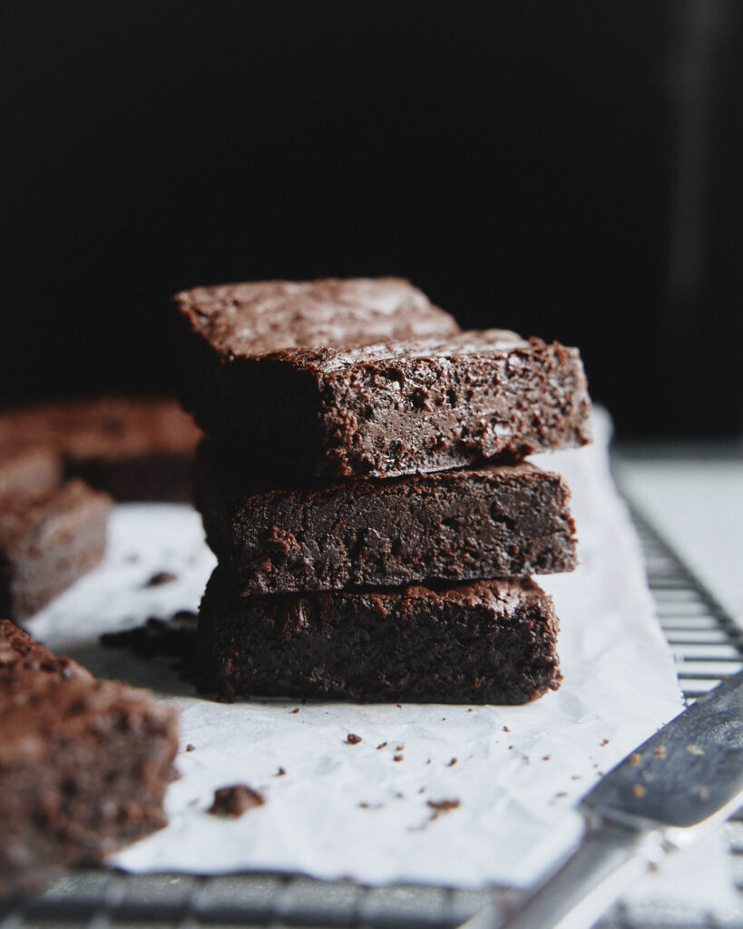 Vegan and Gluten-Free Fudgie Brownies - Good Eatings